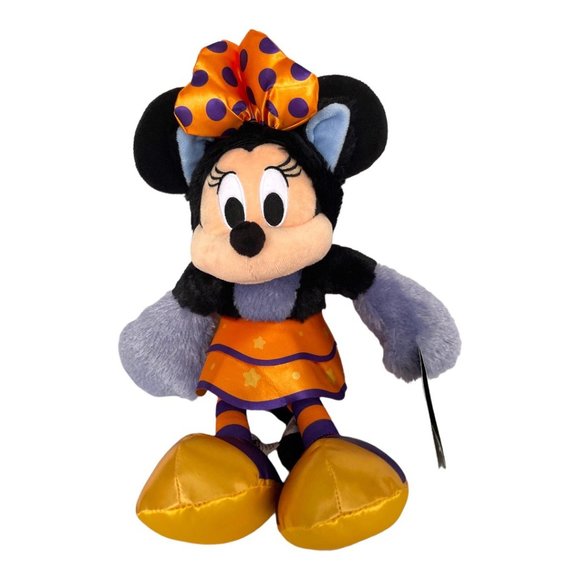 Disney | Toys | Disney Store Minnie Mouse Cat 29 Halloween Plush | Poshmark